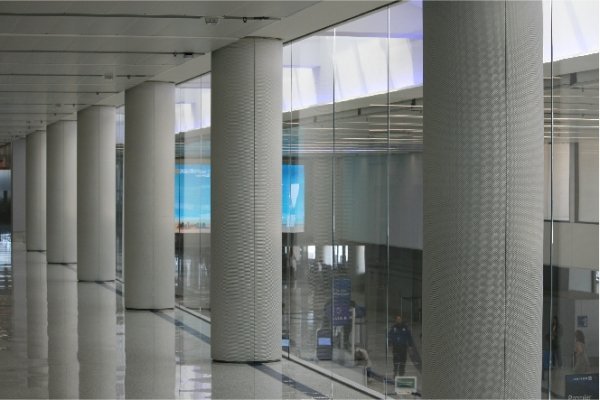 Column Covers, Architectural Interiors, Rigidized Metals