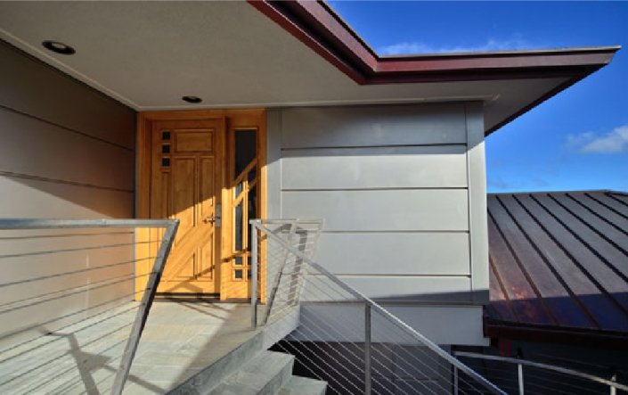 Honolulu Home Clad in Stainless Steel - Rigidized Metals Corporation