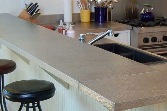 Backsplashes, Countertops, Interiors, Rigidized Metals
