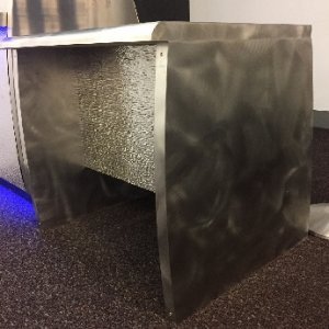 Random Swirl - Rigidized Metals Samples - Metal Finish